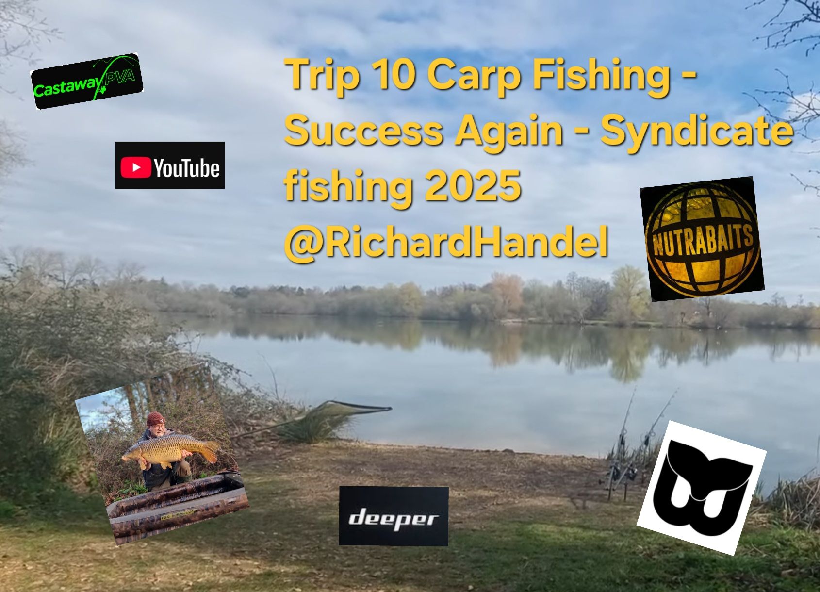 Follow me on YouTube | UK Carp & Coarse Fishing